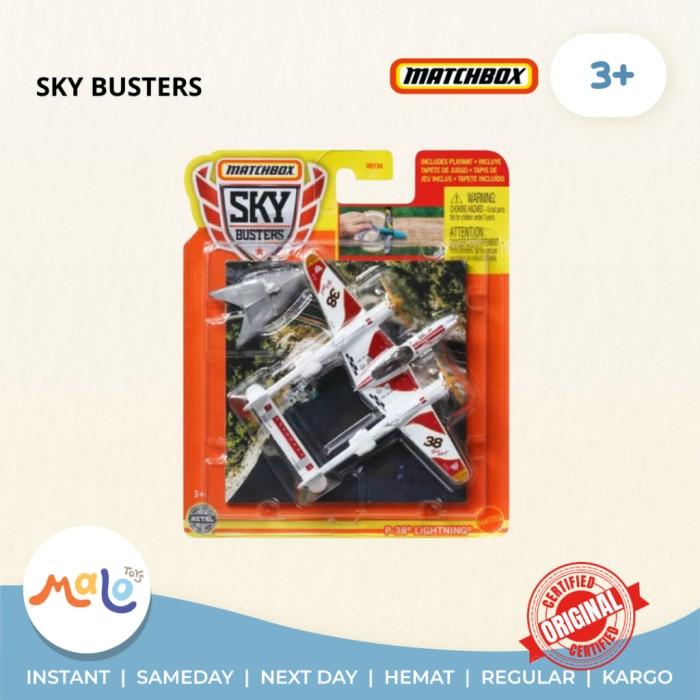 Jual Matchbox Sky Busters [original] Mattel Airplane Helicopter Die ...
