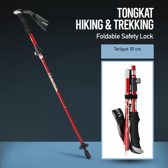 Jual Trekking Pole Lipat 30-111 cm - Tongkat Gunung Hiking - with ...