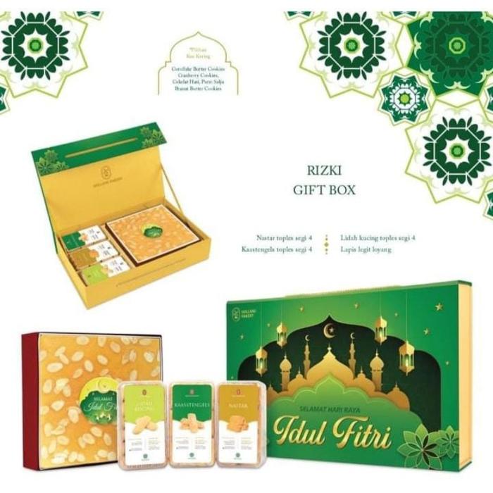 Jual Hampers Holland Bakery Rizki Gift Box Eid Mubarak Idul Fitri 2024 - Jakarta Selatan ...
