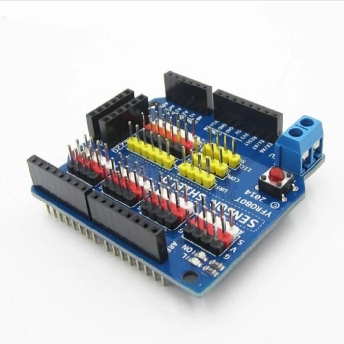 Jual SENSOR SHIELD EXPANSION BOARD V5.0 FOR ARDUINO UNO R3 MEGA 2560 - Kota Bandung - ELCA ...