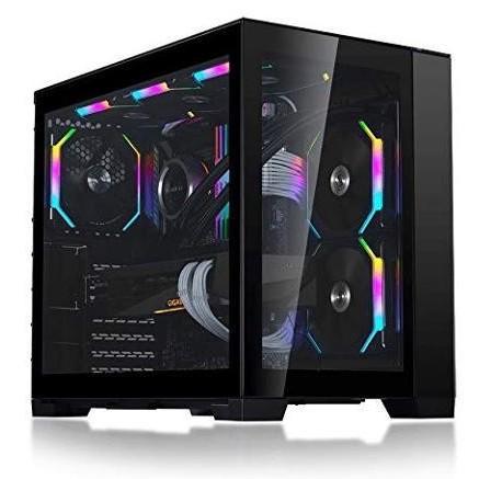 Promo LIAN LI CASING O11 DYNAMIC MINI BLACK - TEMPERED GLASS FRONT ...