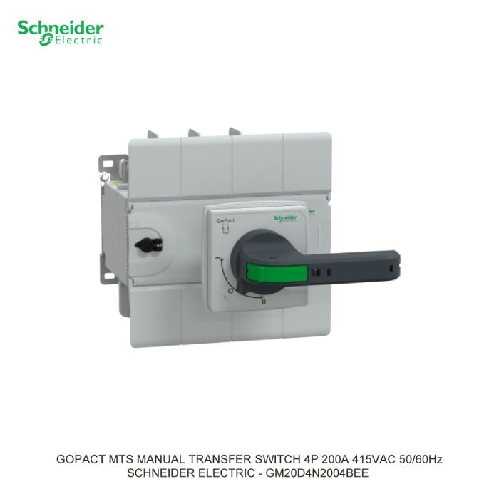 Jual GOPACT MANUAL TRANSFER SWITCH (MTS) 4P 200A 415VAC 50/60Hz - Jakarta Timur - LISTRIKKITA ...