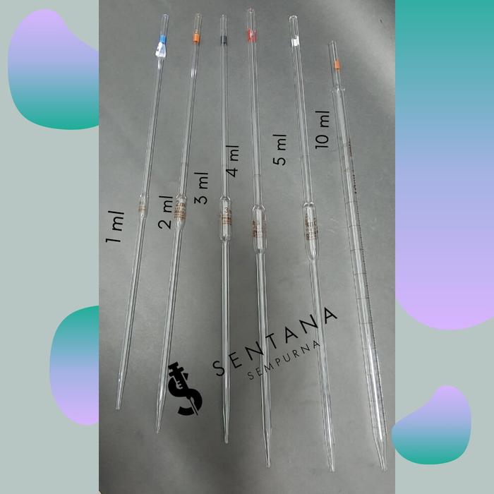 Jual Pipet Volume Pyrex Iwaki/ Pipet Gondok/ Pipet Volumetrik 1 Ml ...