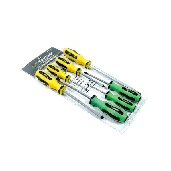 Jual TEKIRO OBENG TPR GO THRU SCREWDRIVER SET 7 PCS - SC-TPRT7 ...