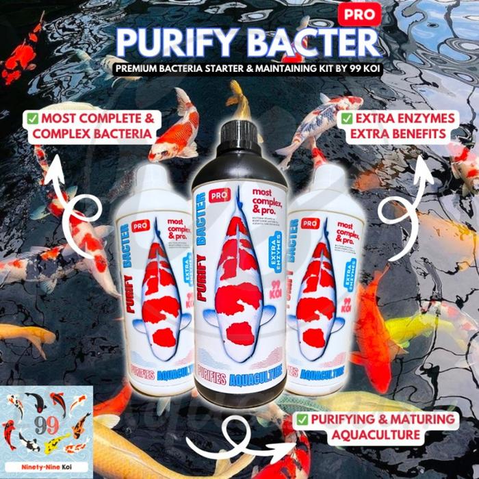 Jual Bakteri Starter Purify Bacter Pro 1L Penjernih Air Kolam Aquarium - Jakarta Barat ...