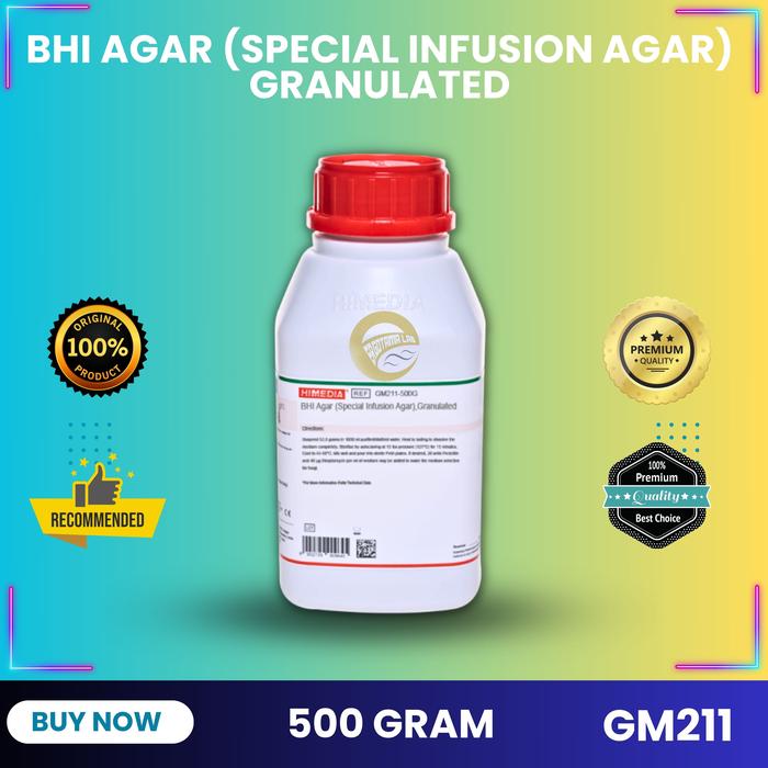 Jual Brain Heart Infusion (BHI) Agar, granul, Media Mikrobiologi, 500 ...