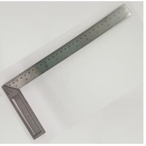 Jual SIKU METER TUKANG 12 INCH BISON - PENGGARIS BESI SUDUT 30 CM ...
