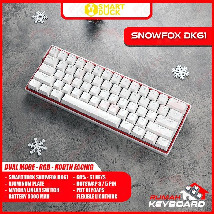 Jual Mechanical Keyboard - Smartduck Dk61 - Rgb - Hotswap - 2 Mode ...