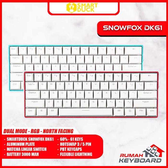 Jual Mechanical Keyboard - Smartduck Dk61 - Rgb - Hotswap - 2 Mode ...