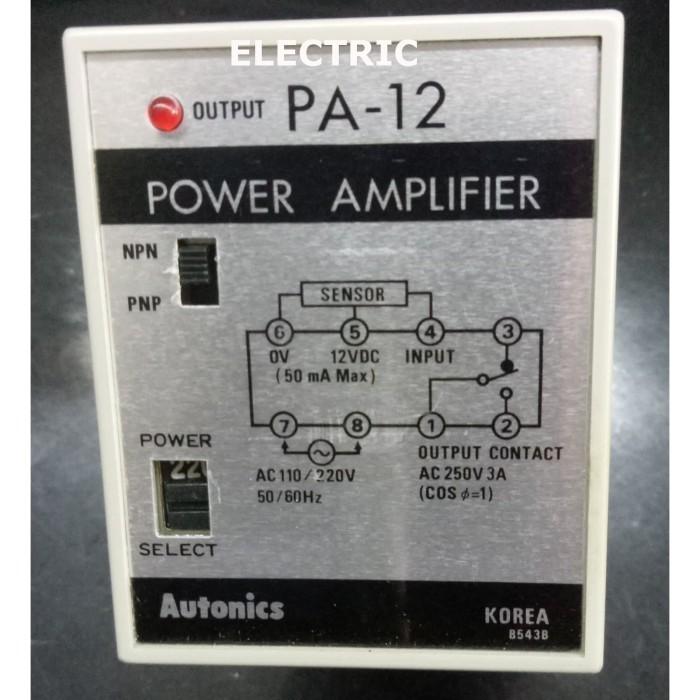 Jual Autonics Sensor Controller PA-12 Original Best - Kota Bandung ...