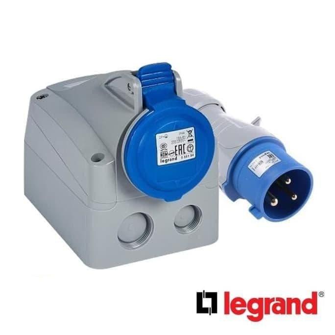 Jual LEGRAND SURFACE MOUNTING+PLUG P17 - IP44 - 200/250 V 16 A - 2P+E ...