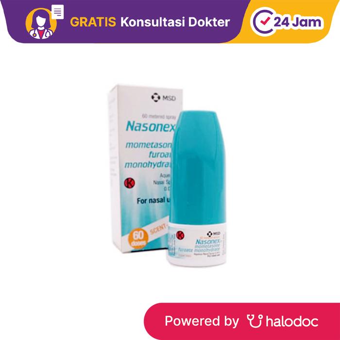 Jual Nasonex Nasal Spray 60 Dosis - Nasal Spray & Dekongestan - Halodoc ...