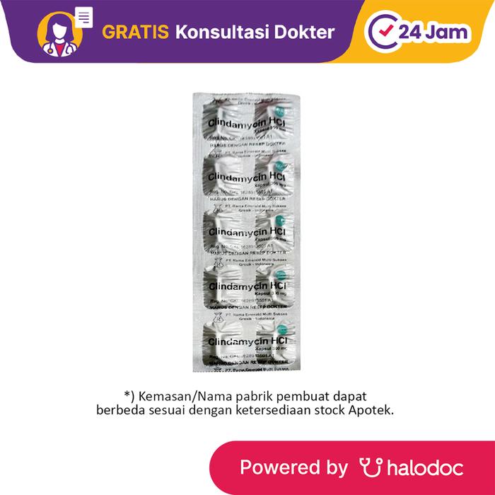 Jual Clindamycin 300 mg 10 Kapsul - Antibiotik - Halodoc - Kota Bandung ...