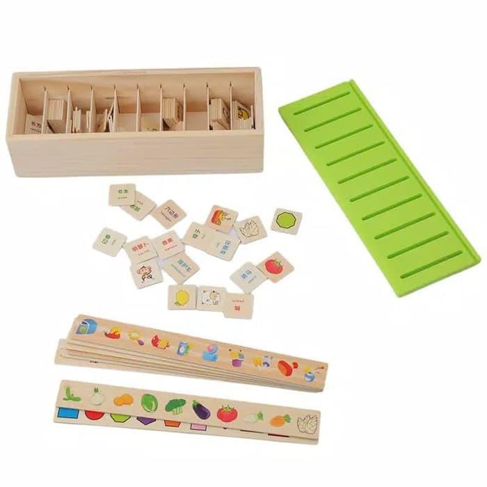 Jual Mainan Edukasi Anak Box Klasifikasi/Classification Box/Sorting ...