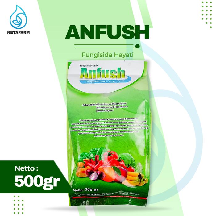 Jual Pupuk Fungisida Organik Tricoderma Gliocaldium ANFUSH - 500gr 1pcs ...