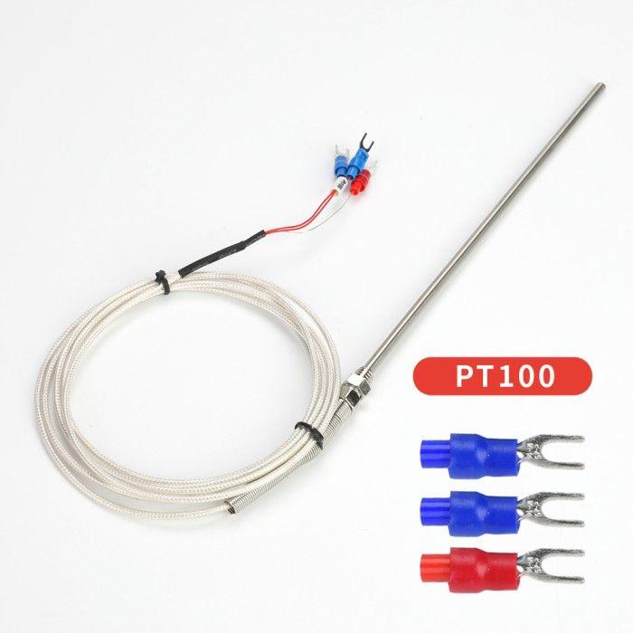 Jual " RTD PT100 Temperature Sensor Thread M8 Cable 1M Thermocouple ...