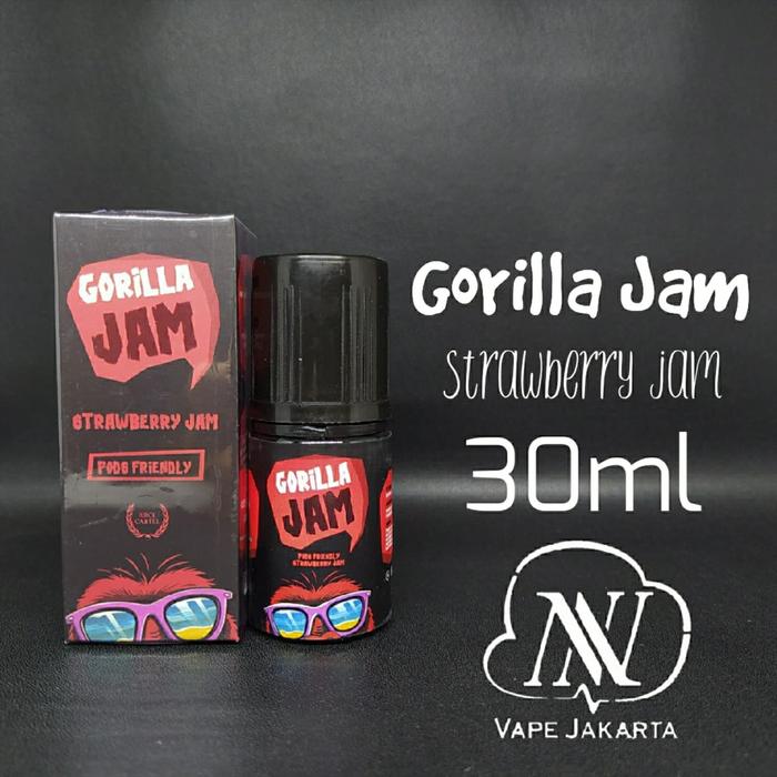 Jual Gorilla Jam Strawberry Jam Pods Friendly 30ml 12mg - Jakarta Barat ...