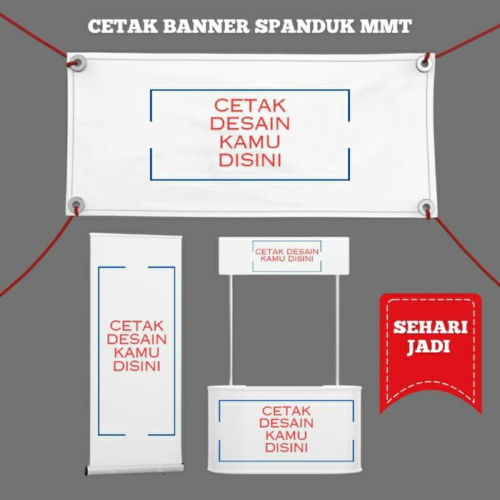 Jual Cetak Banner Spanduk Backdrop MMT Custom Desain Sehari Jadi - Kab. Pekalongan - Cetak Media ...