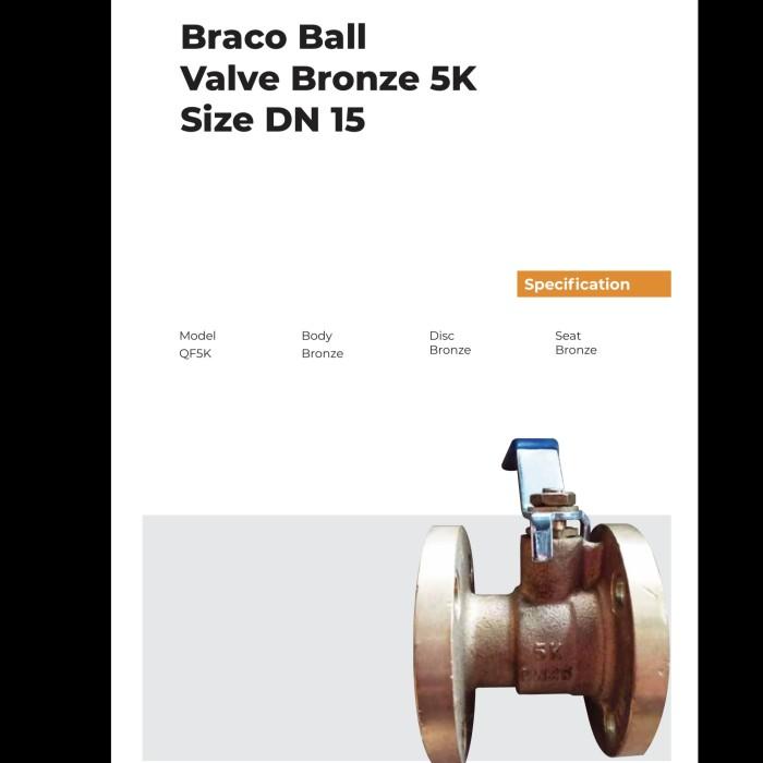 Jual BALL VALVE BRONZE 5K DN15 SIZE 1/2" - Jakarta Barat - Lautan Naga ...