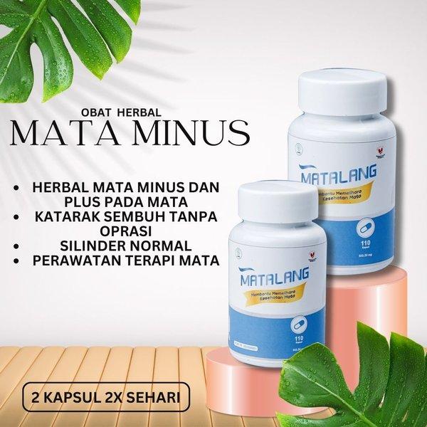 Jual suplemen mata minus dan silinder obat mata herbal tradisional ...