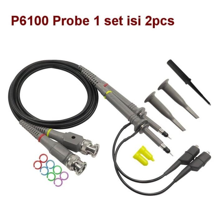 Jual Probe Osiloskop P6100 100Mhz Oscilloscope Probe X1 X10 1 set 2 pcs ...