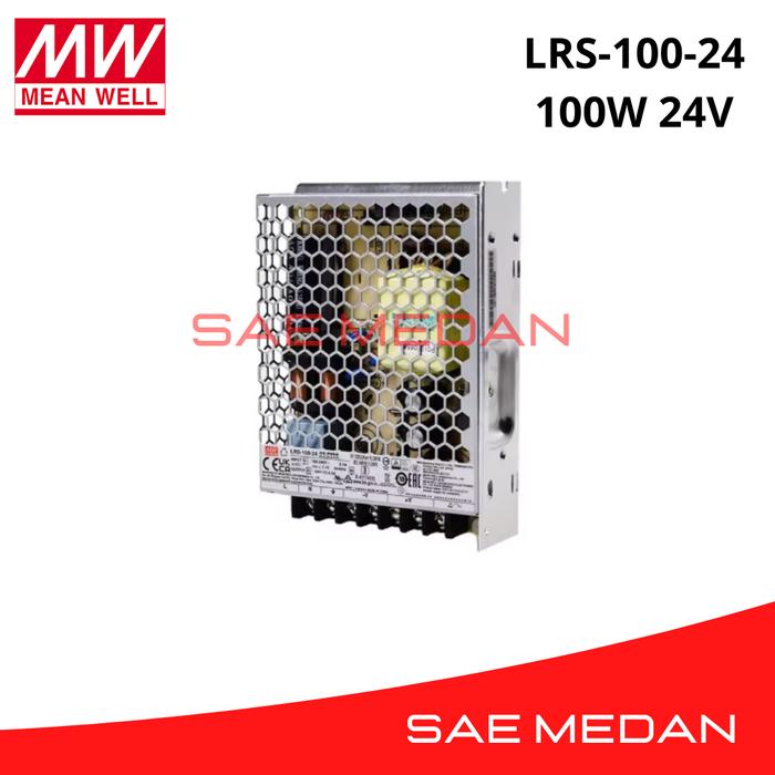 Jual Power Supply LRS-100-24 LRS 100 24 Meanwell 100W 24V - - SAE Medan ...
