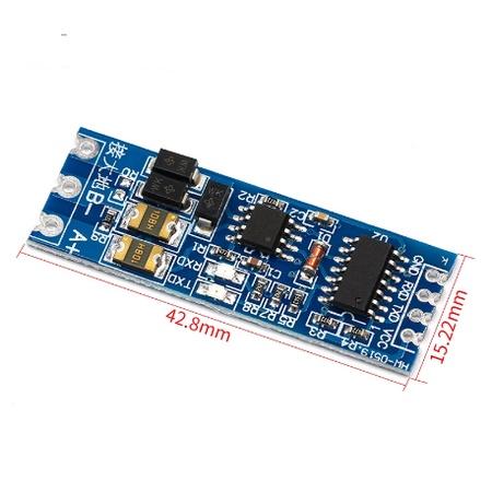 Jual Modul Converter Serial Ttl To Rs485 Module Rx Tx 485 To Serial ...