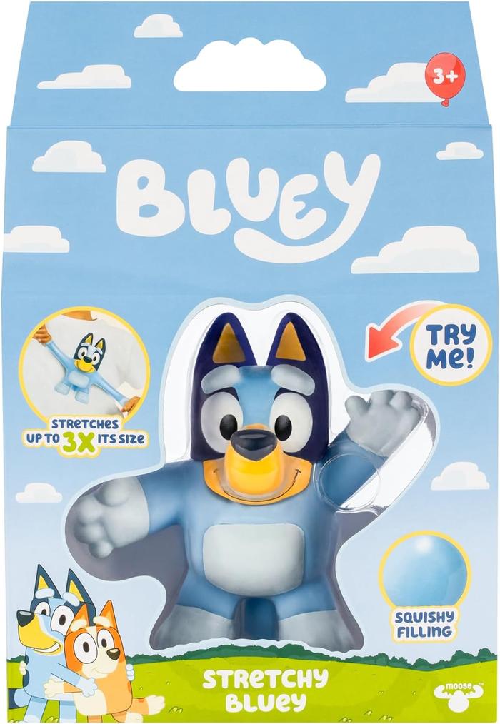 Jual Super Stretchy Toy Figure of Bluey with Squishy Filling - Kota ...