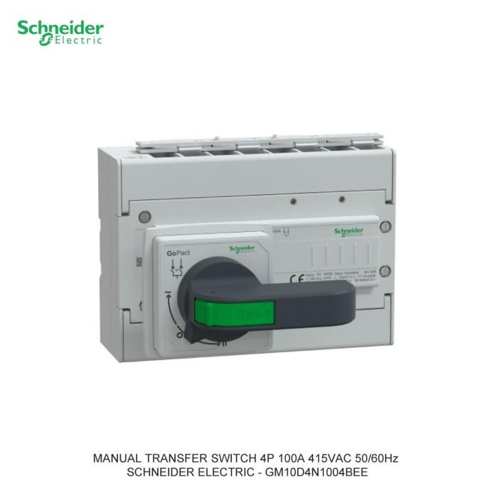 Jual SCHNEIDER COS MTS MANUAL TRANSFER SWITCH 4P 400A GM63D4N4004BEE ...