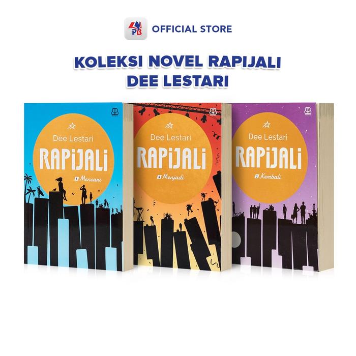 Jual Buku Novel Rapijali Seri 1 Sampai 3 Mencari menjadi Kembali - Kota ...