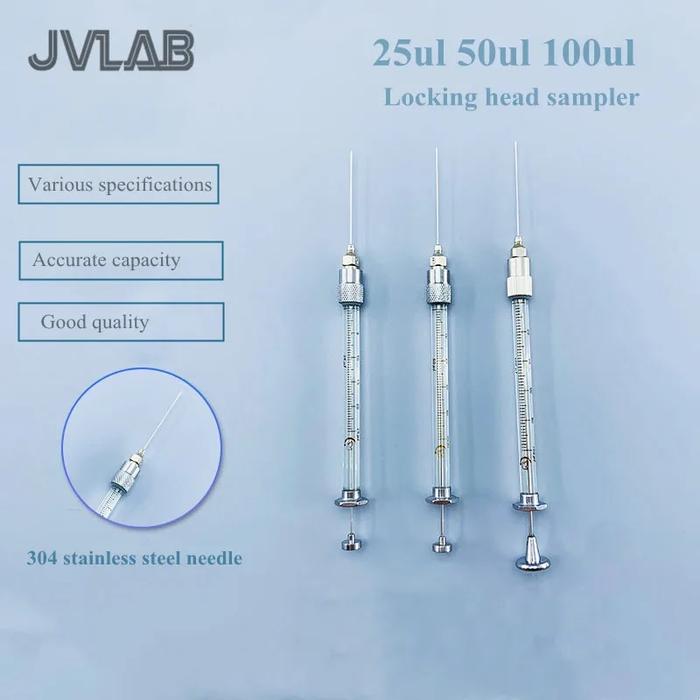 Jual Microsampler Microliter Syringes Micro-injector Syringe For GC ...