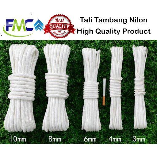 Jual Tali Tambang Nilon 3mm 4mm 5mm Tali Tambang Kecil Tali Ikat Barang - Kota Bandung ...