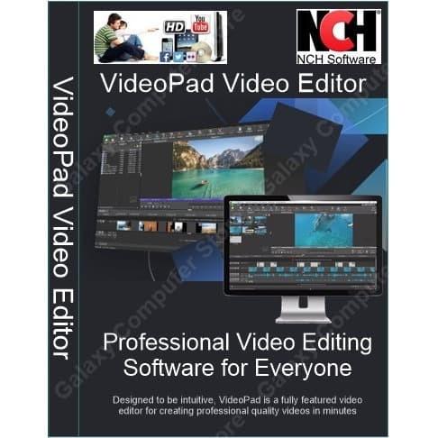 Jual NCH VideoPad Video Editor Professional Edition For Windows ...
