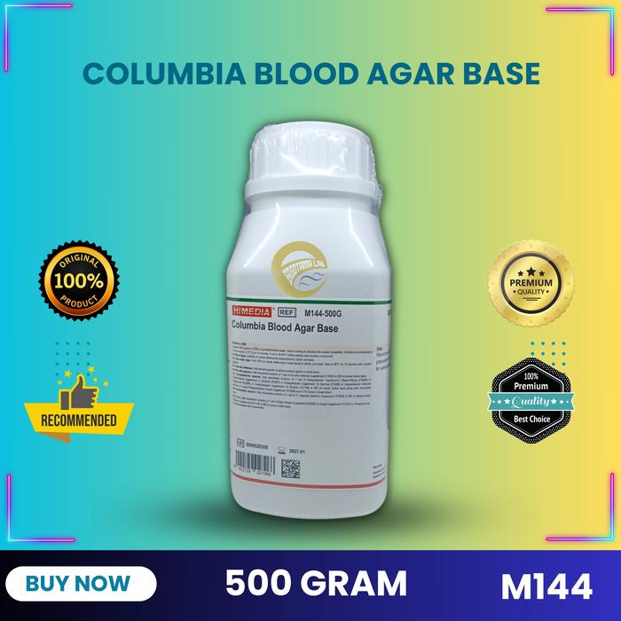 Jual Columbia Blood Agar Base - Media Mikrobiologi, 500 Gram - Kab ...