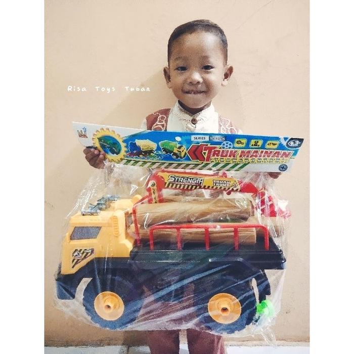 Jual Mainan Truk Kayu Ukuran Jumbo / Truk Muat Kayu - Kab. Tasikmalaya ...