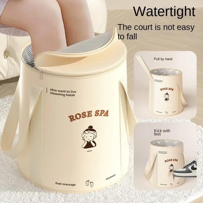 Jual Foldablefoot Bag Foot Wash Basin Deep Bucket Lower Leg Dormitory ...