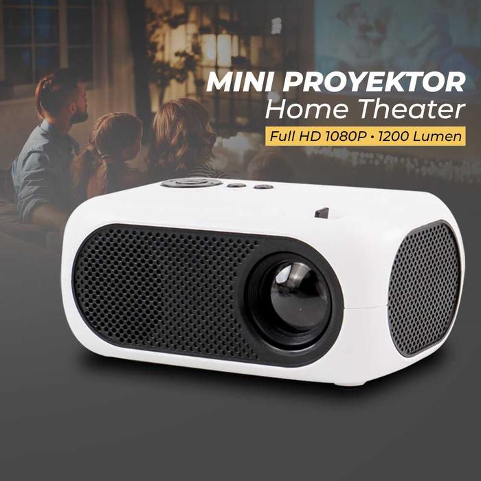 Jual JIPD Infocus Proyektor Mini LCD Full HD 1080P Super Home Theater ...