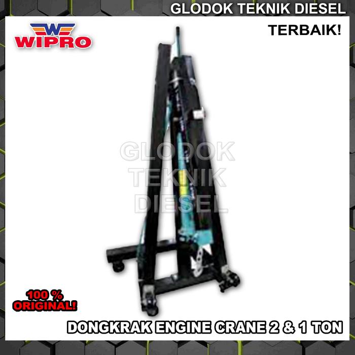 Jual Wipro Dongkrak Engine Crane 2 Ton 2000 Kg Bengkel T32002 Terbaik - Kota Bandung ...