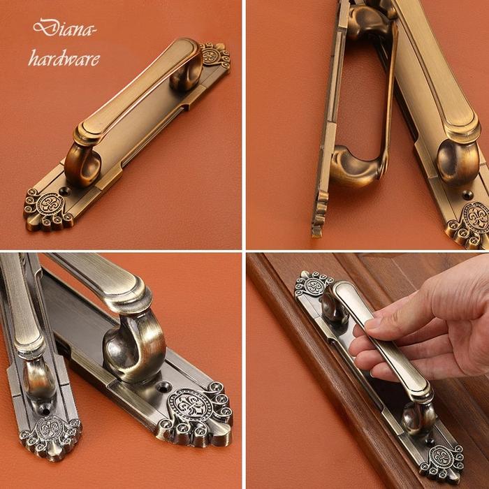 Jual Classic High-end Door Handle Vintage European Furniture Handle and ...