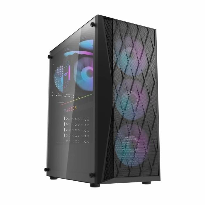 Jual Casing Aigo DarkFlash DK352 - mATX, ATX GAMING CASE - TANPA FAN ...
