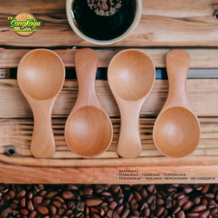 Jual Sendok takar kayu wood rice spoon centong spatula sutil kayu jati ...