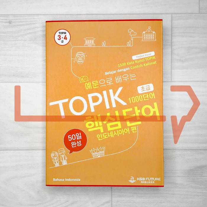 Jual 1000 Kata Kunci TOPIK Belajar dengan Contoh Kalimat Tingkat Dasar ...