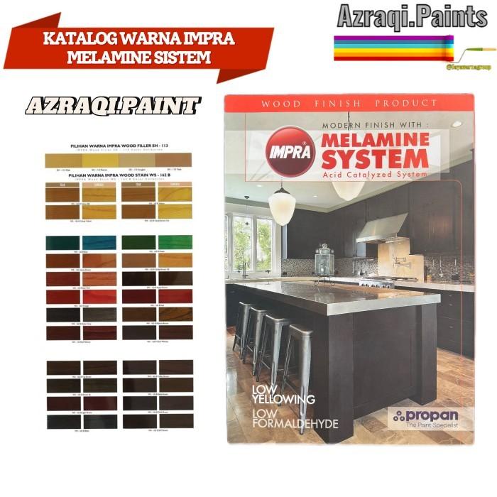 Jual KATALOG WARNA IMPRA MELAMINE SYSTEM ( BY PROPAN THE PAINT ...