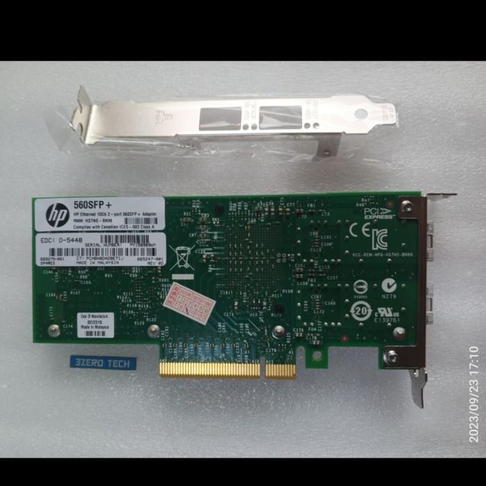 Jual Intel X520 Da2 10g Dual Port Sfp+ 10gbe Sfp Adapter Hp 560sfp ...