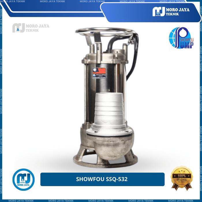 Jual Pompa Celup Air Kotor Showfou SSQ-532 Pompa Showfou Stainless SS ...