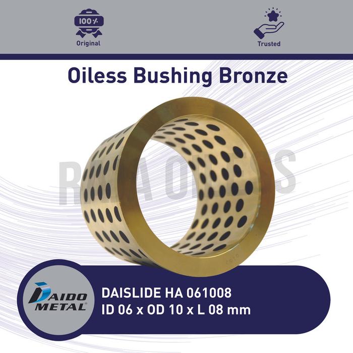 Jual Daido Oiless / Bushing tipe Daislide HA 061008 (06x10x08 mm ...