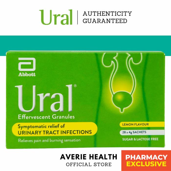 Jual Ural Effervescent Granules 28s | For Urinary Tract Infections (UTI ...