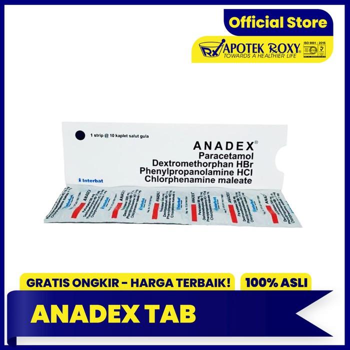 Jual Anadex tablet | obat batuk pilek 10 kaplet - Kota Bekasi - Apotek ...