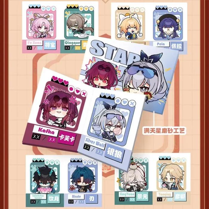 Jual 2024 Newest Genuine Honkai Star Rail Collection Cards Game Playi ...