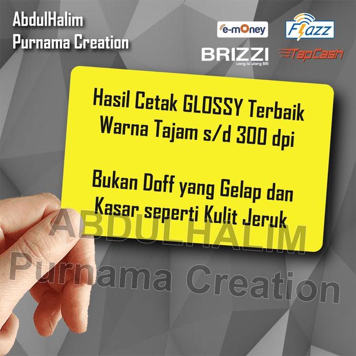 Jual Idcard Bumn Id Card Name Tag Bumn Bri Terbaru Glossy Bisa Brizzi ...